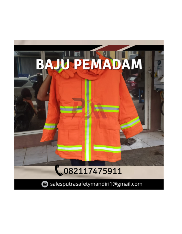 BAJU PEMADAM ANTI PANAS 10 OZ APD DIRI REGU DAMKAR