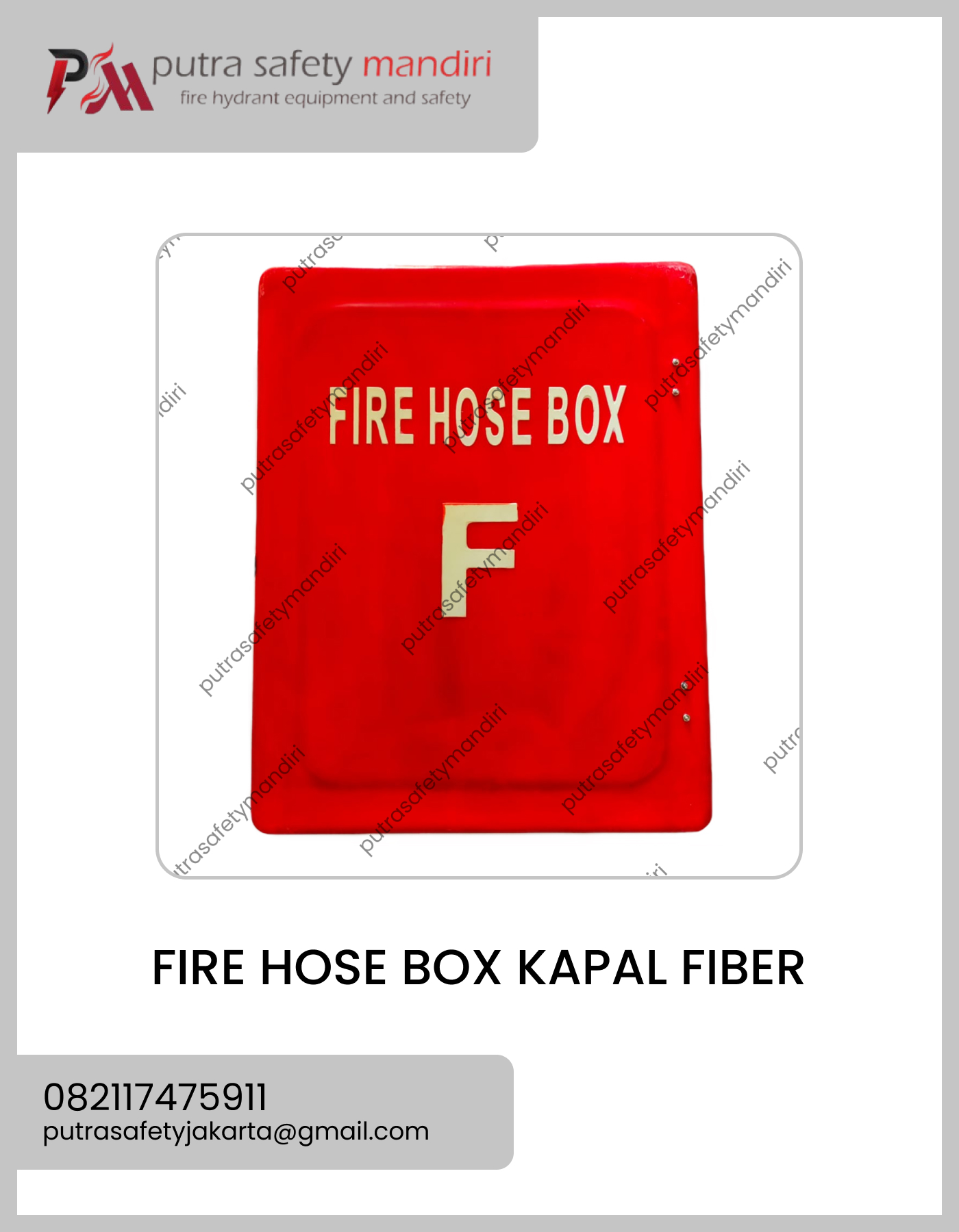 FIRE HOSE CABINET KOTAK SELANG PEMADAM KEBAKARAN