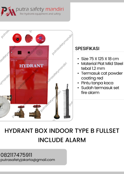 BOX HIDRAN TYPE B INDOOR IHB FULLSET INCLUDE ALARM