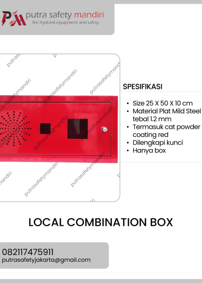 JUAL LOCAL COMBINATION BOX SIZE 25X50X10 KOTAK FIRE