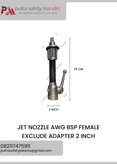 NOZZLE AWG BSP 2 INCH FIRE HOSE JET SPRAY SWITCH