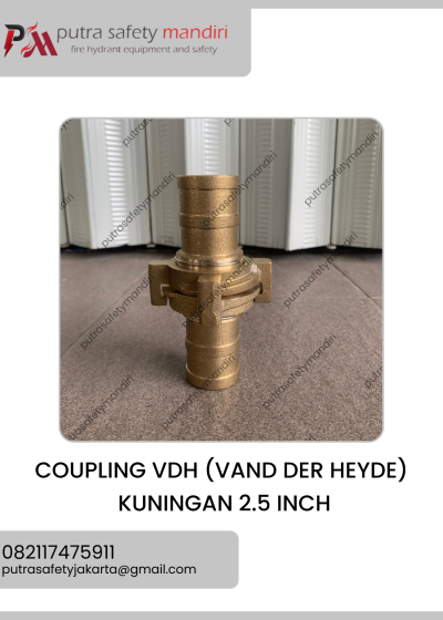 COUPLING VDH 1.5" KUNINGAN VAN DER HEYDE FIRE HOSE